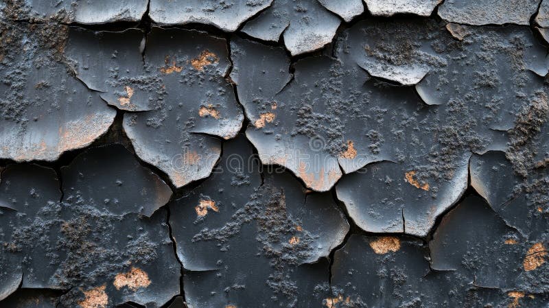 Realistic Distressed Black Metallic Texture Exhibiting Wear and Tear ...