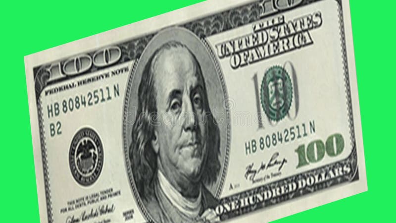 Realistic Floating 100 Dollar Bills, Money Flying through the Air ...