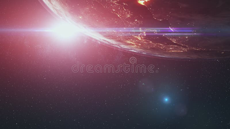 Realistic Earth Rotating on Green Screen. Stock Footage - Video of ...