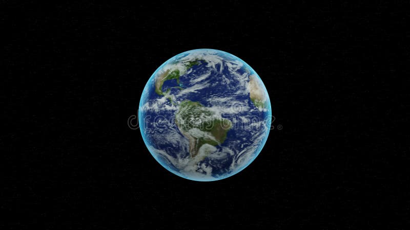 Realistic Earth Rotating stock video. Video of earth - 84686065