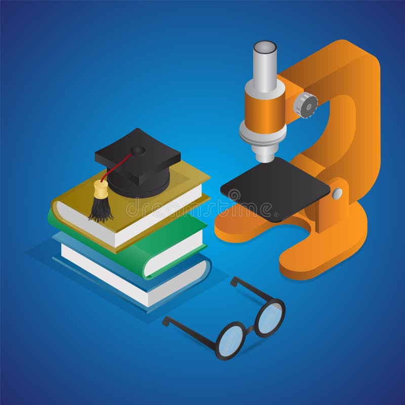 Realistic Education and Learning Concept Stock Vector - Illustration of ...