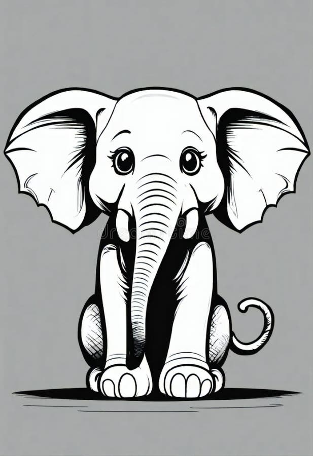 Realistic Elephant Stock Illustrations – 6,348 Realistic Elephant Stock ...