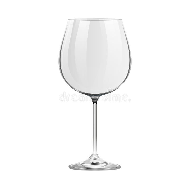 Realistic Empty Red Wine Glass Isolated on Transparent Background Stock ... Realistic Empty Red Wine Glass Isolated on Transparent Background Stock ...