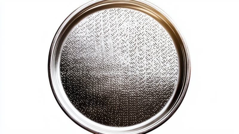 Realistic Empty Circular Metal Tray Stock Illustrations – 3 Realistic ...