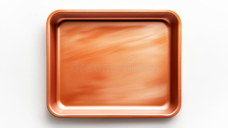 Realistic Empty Rectangular Melamine Tray for Kitchen or Catering Use ...