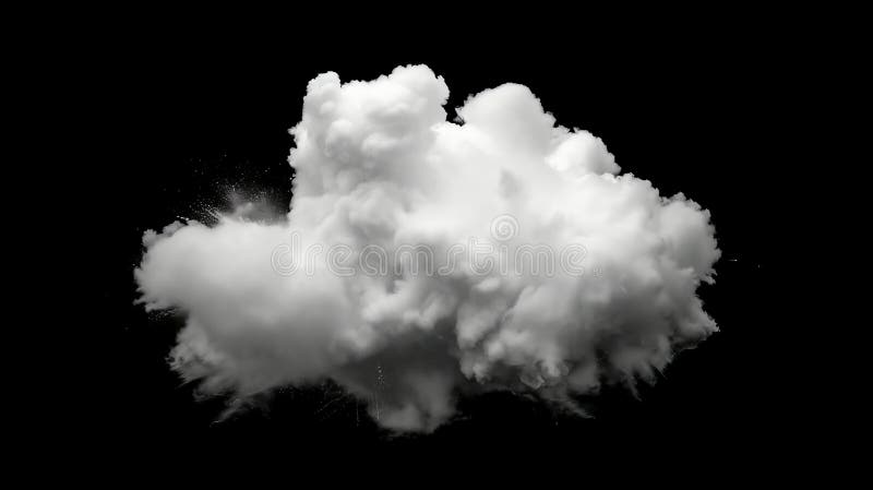 Realistic Explosion and Blasts with Luma Channel. Stock Photo - Image ...