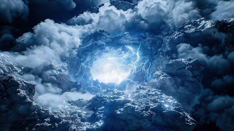 Realistic Explosion and Blasts with Luma Channel. Stock Image - Image ...