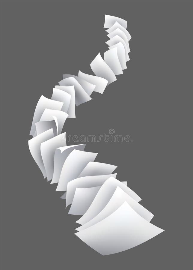 Falling Paper Stock Illustrations – 57,734 Falling Paper Stock ...