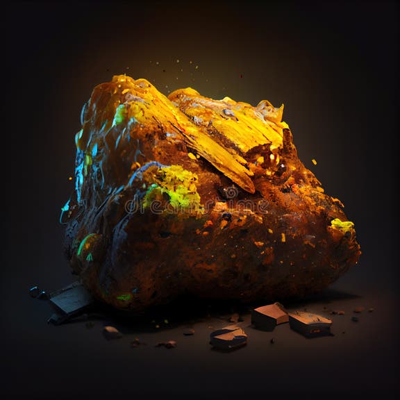 Realistic Fatberg 3d. AI Generated Stock Illustration - Illustration of ...