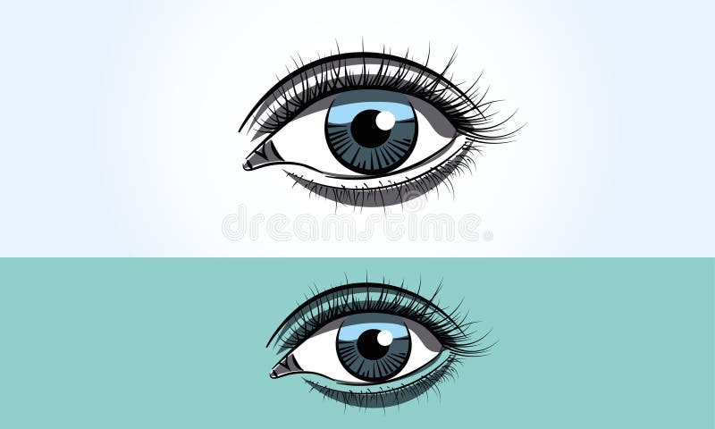 Eyes Vector Realistic