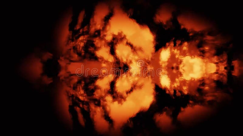 Realistic Fire Effect for Backgrounds Digital Stock Illustration ...