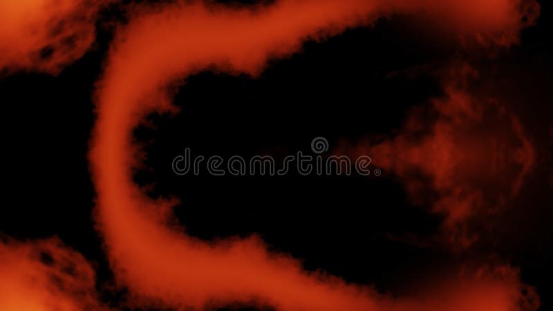 Realistic Fire Effect Backgrounds Digital Rendering Stock Illustration ...