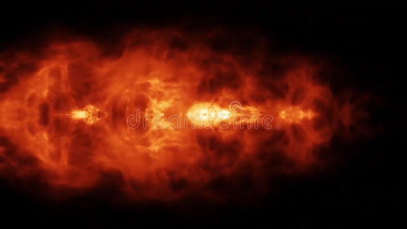 Realistic Fire Effect Backgrounds Digital Rendering Stock Illustration ...
