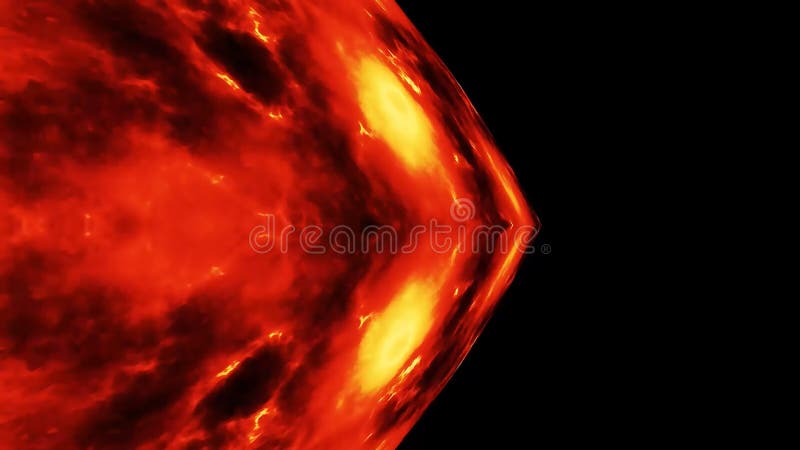 Realistic Fire Effect Backgrounds Digital Rendering Stock Illustration ...