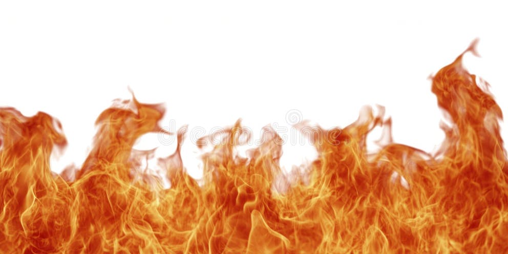 Realistic Fire Flames Effects Transparent Background Ideal for Visual ...
