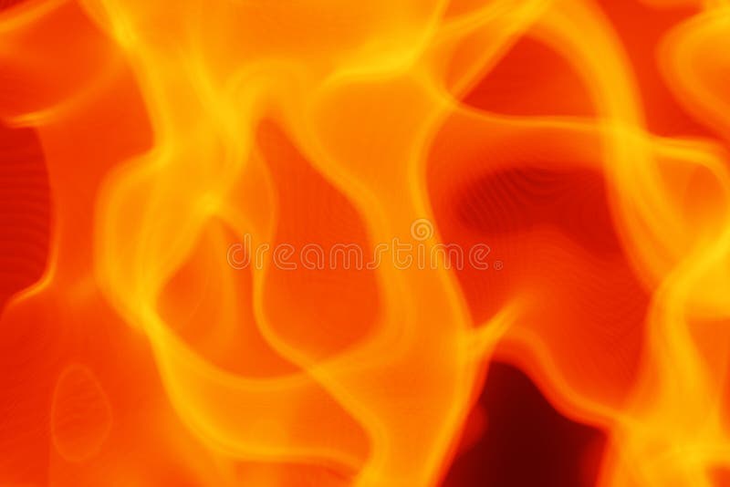 Realistic Fire Full Flames Background 3D Rendering Stock Illustration ...