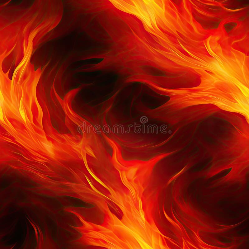 Realistic fire texture stock illustration. Illustration of visual ...