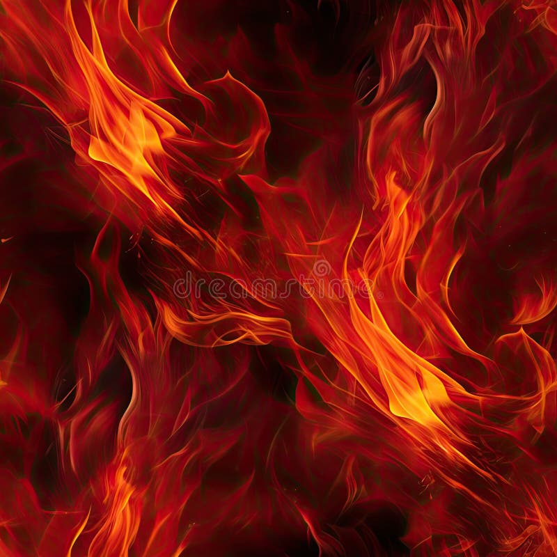 Realistic fire texture stock illustration. Illustration of textured ...