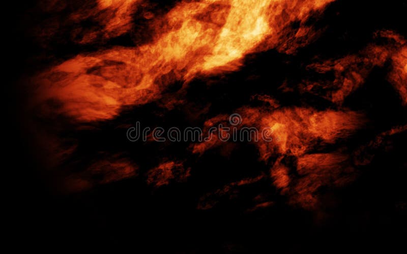 Realistic Fire Effect Backgrounds Digital Rendering Stock Image - Image ...