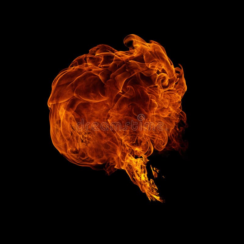 Realistic Flames Blast Explosion Stock Image - Image of flames ...