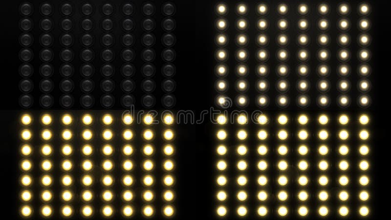 Realistic Flood Lights stock image. Image of technology - 40616629