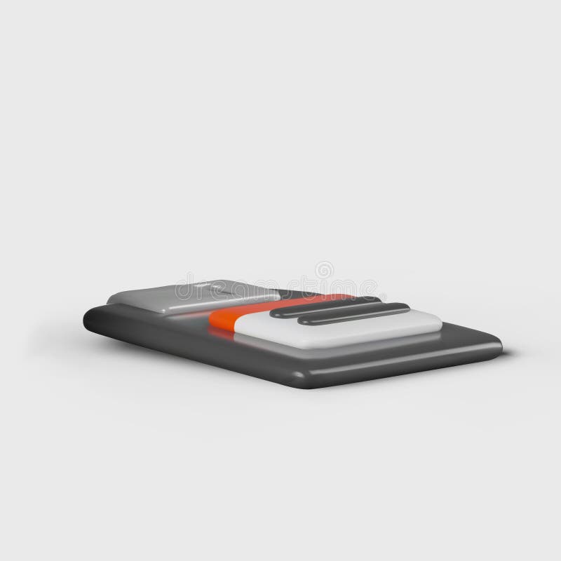 Realistic Floppy Disk in Horizontal Position. Symbol of Saving ...