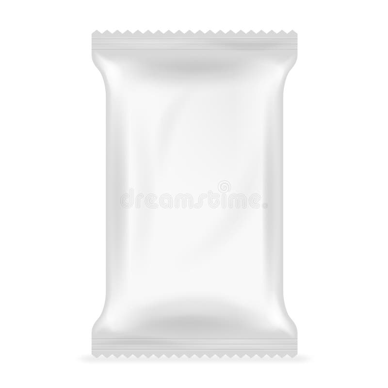 Realistic Flow Pack Isolated Icon Design Template Vector Illustration ...