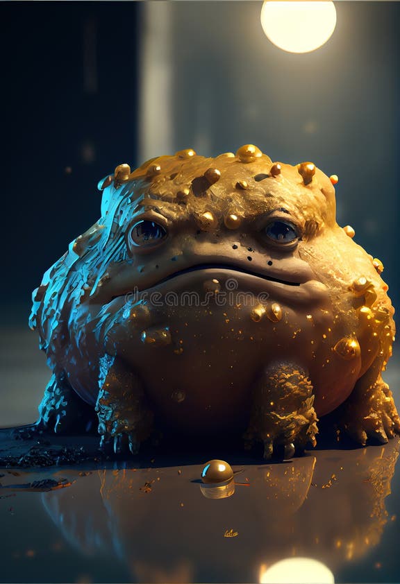 Realistic Food Demon. AI Generated Stock Illustration - Illustration of ...