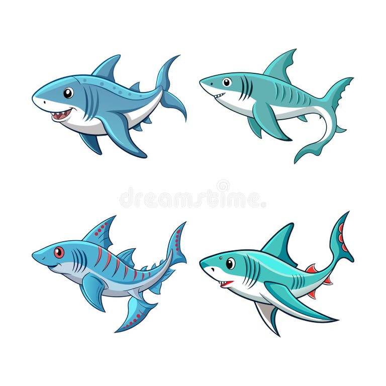 Realistic Ghost Shark Illustration with Detailed Texture Stock Vector ...