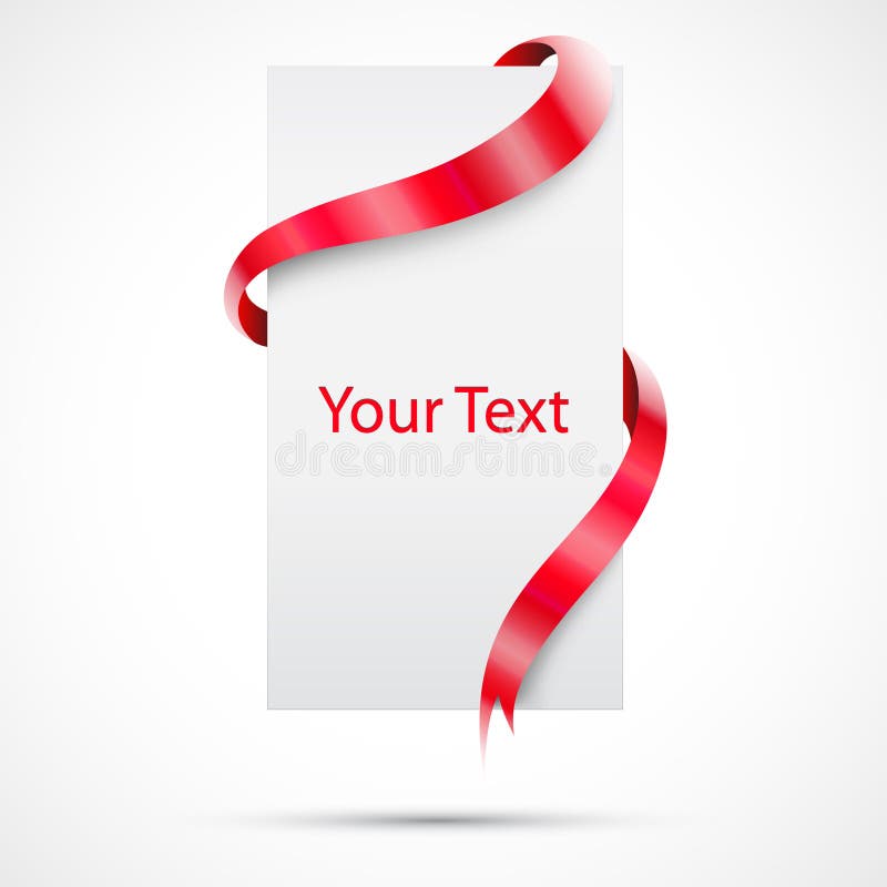 Realistic Gift Paper with Ribbons Stock Vector - Illustration of icon ...