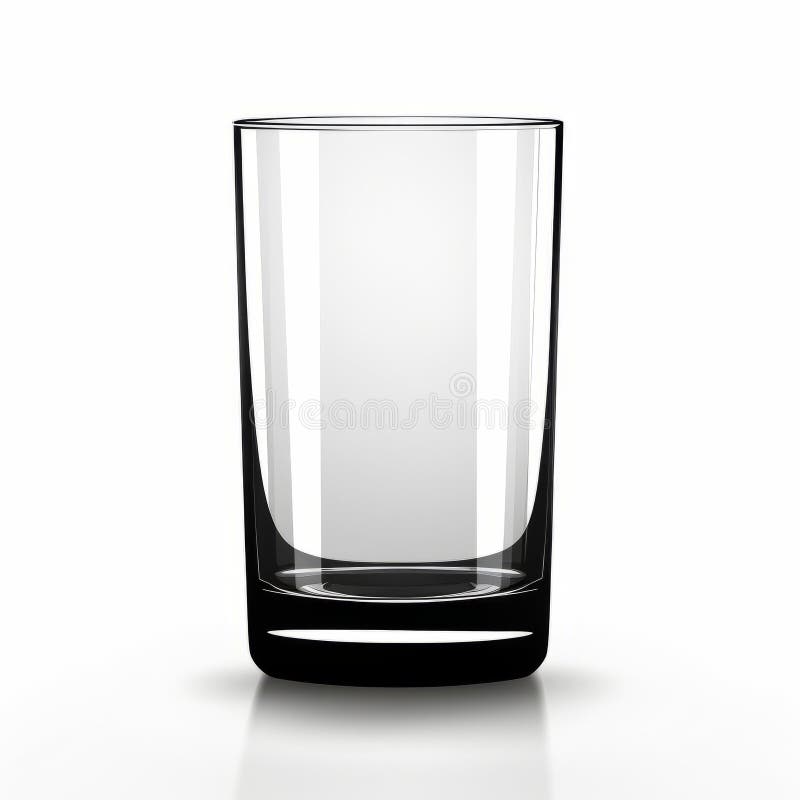Realistic Glass Vector with Empty Black Space - Creative Commons ...