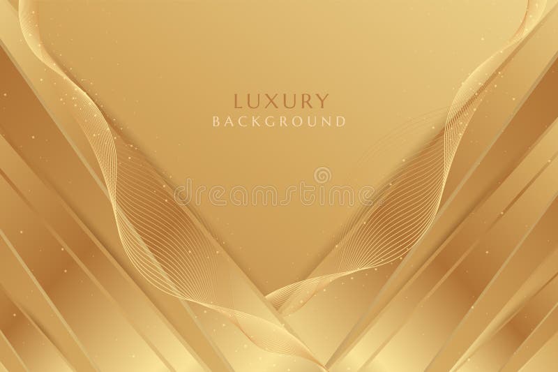 Luxury Abstract Golden Background. Elegant Gradient Luxury Golden ...