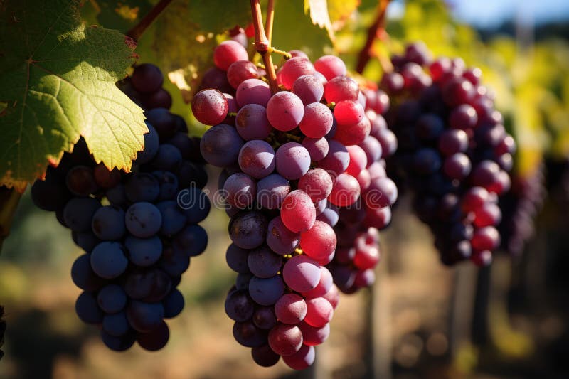 Realistic Grapes: Captivating Image of Freshly Picked Grapes ...