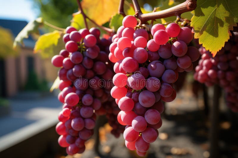Realistic Grapes: Captivating Image of Freshly Picked Grapes ...