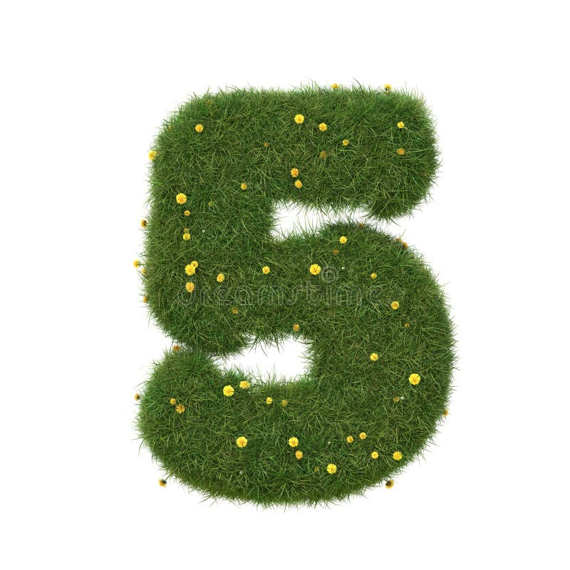 Set Green Grass Numbers Stock Illustrations – 238 Set Green Grass ...