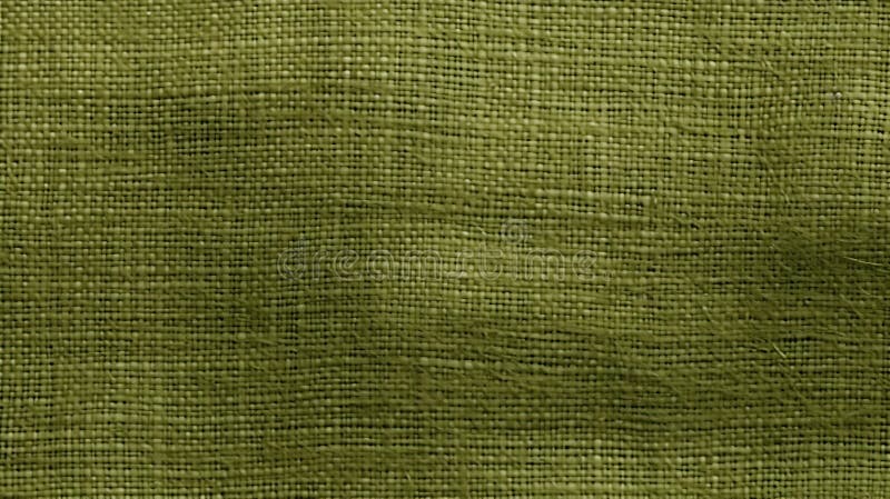 Realistic Green Color Hemp Fabric Texture Stock Illustration ...