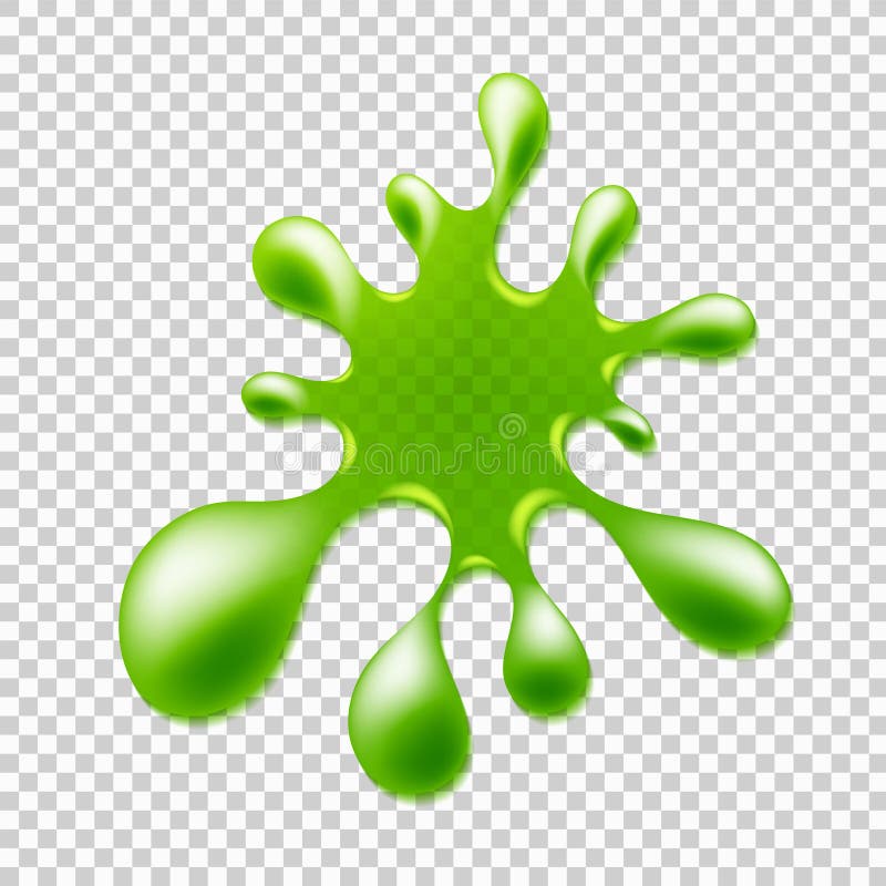 Realistic green slime stock vector. Illustration of graphic - 275279332