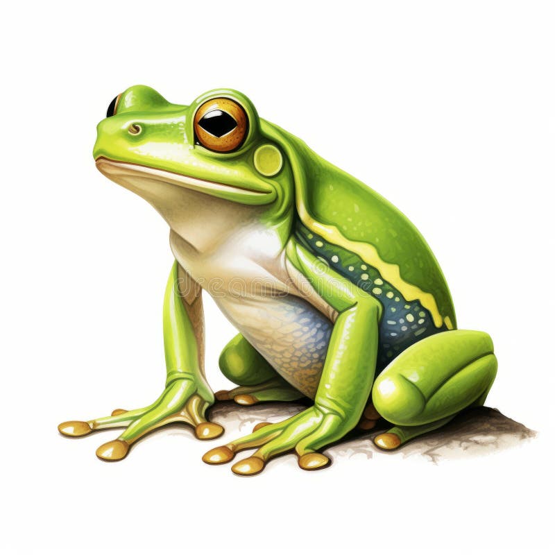 Drawing Frog Realistic Stock Illustrations – 952 Drawing Frog Realistic ...