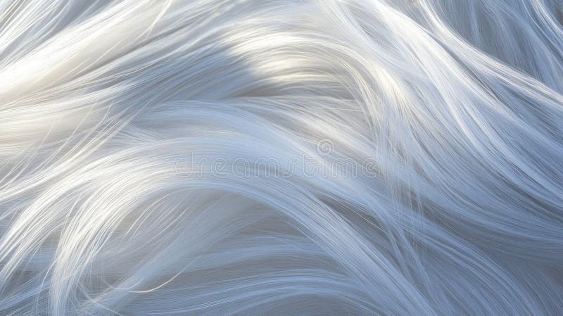 Realistic Grey Hair Texture for Design and Beauty Concepts Stock ...