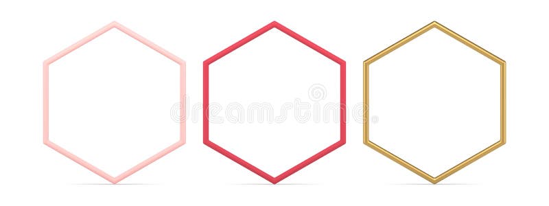 Realistic Hexagonal Diamond Metallic Border Shape Outline Silhouette 3d ... Realistic Hexagonal Diamond Metallic Border Shape Outline Silhouette 3d ...