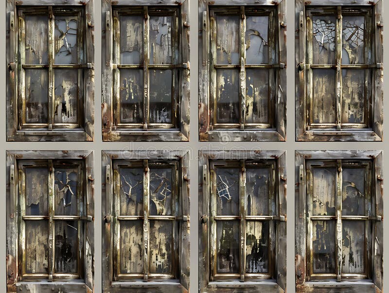 Realistic High Resolution Image of an Old Wooden Window Stock ...
