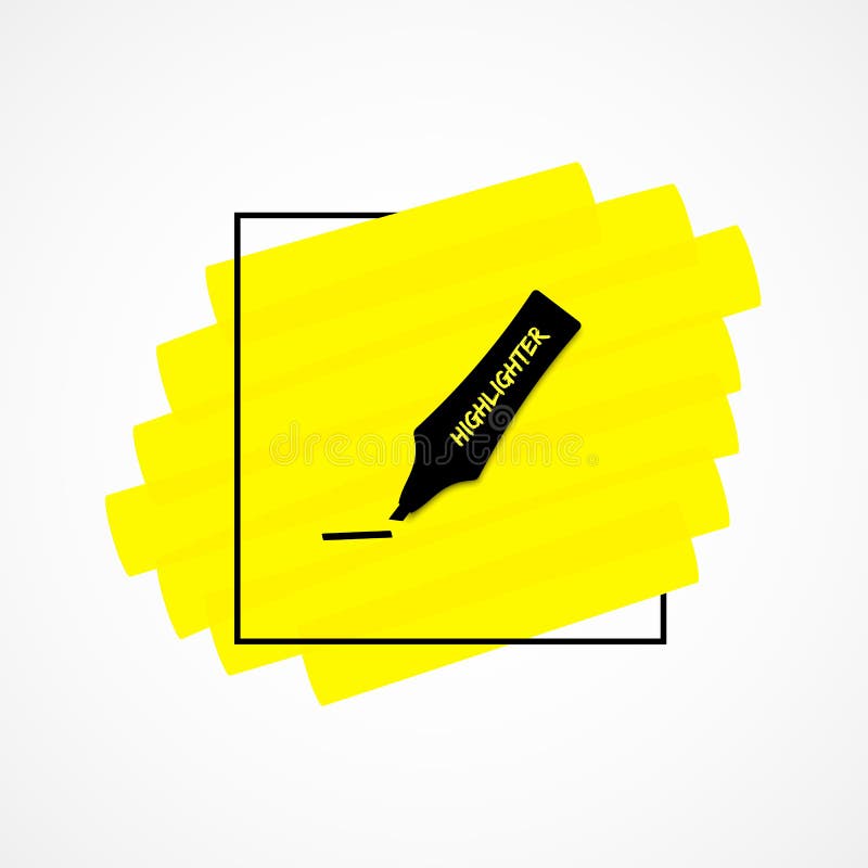 Highlighter Drawings Stock Illustrations – 135 Highlighter Drawings ...
