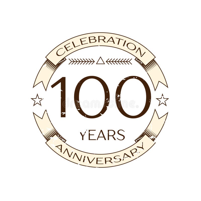 Your 100th Anniversary Banner Design Stock Illustrations – 37 Your ...