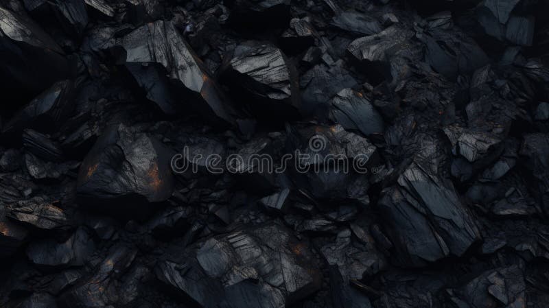 Realistic Hyper-detailed Rendering of Coal Ground Texture in Dark Cave ...
