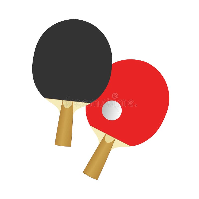 Two Ping Pong Rackets Stock Illustrations – 242 Two Ping Pong Rackets ...