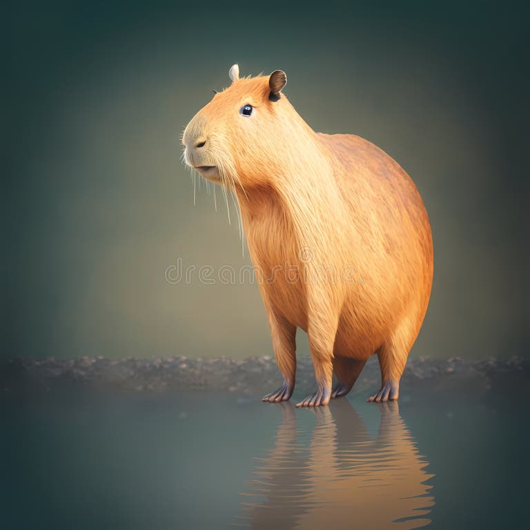Realistic Capybara Stock Illustrations – 181 Realistic Capybara Stock ...