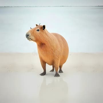 Realistic Capybara Stock Illustrations – 274 Realistic Capybara Stock ...