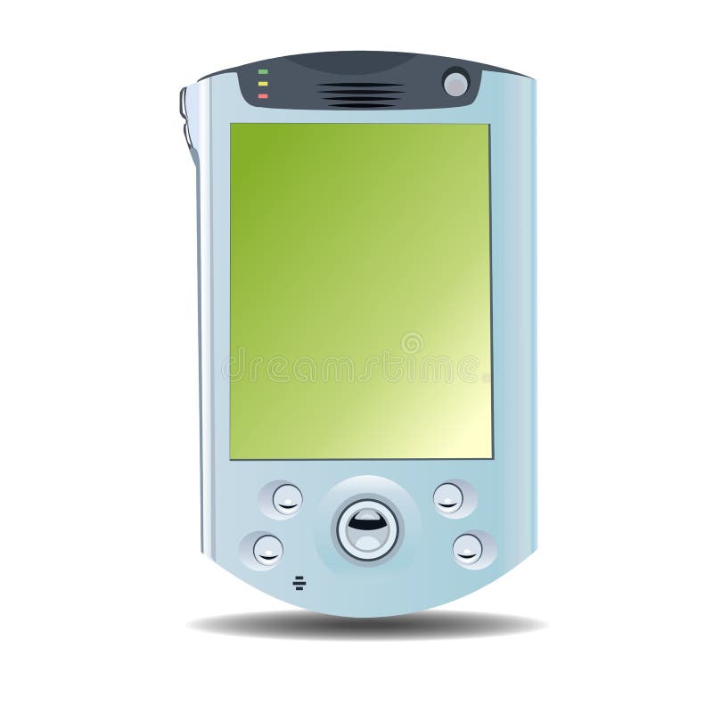 PDA stock illustration. Illustration of pocket, gadget, electronic - 90849