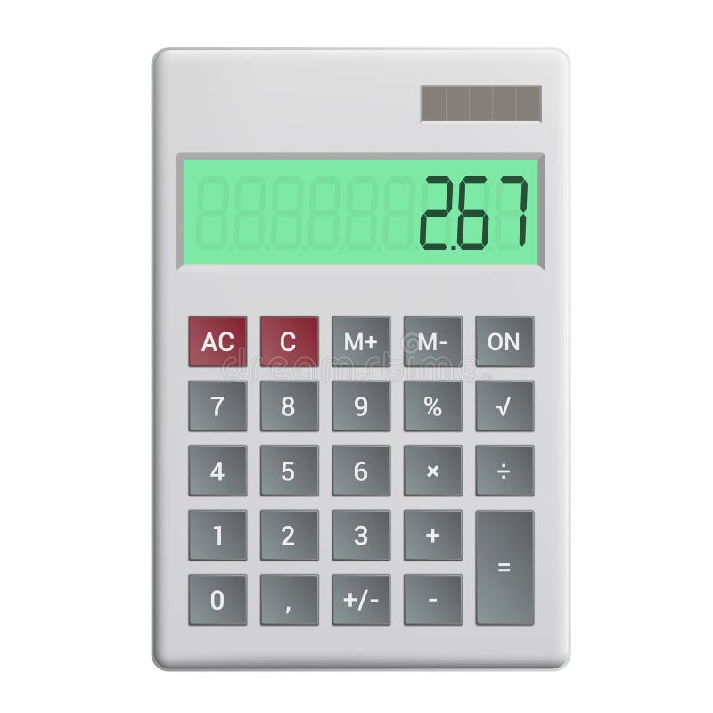 Math Calculator Icon stock vector. Illustration of symbol - 112019859