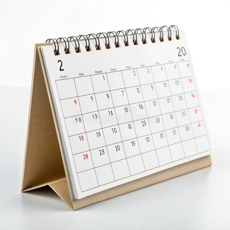 Calendars Realistic Illustration Stock Illustration - Illustration of ...